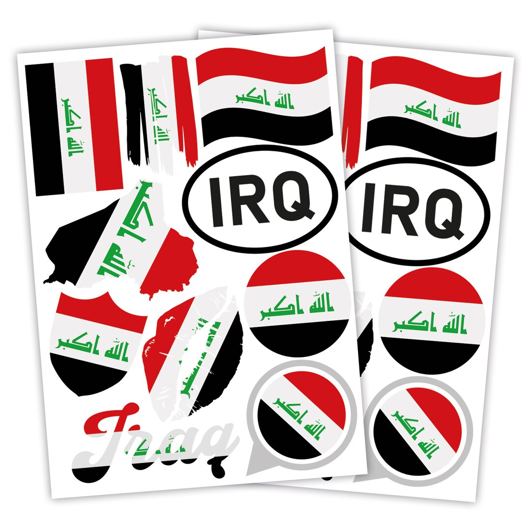 Country Flag Sticker Set for Bicycle, Car, Suitcase, Laptop, Self ...