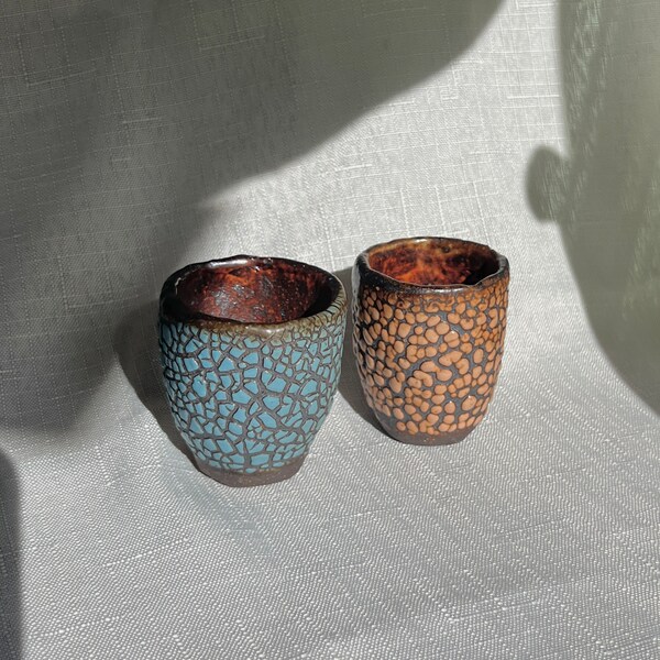 Ceramic Shot Glass - Etsy