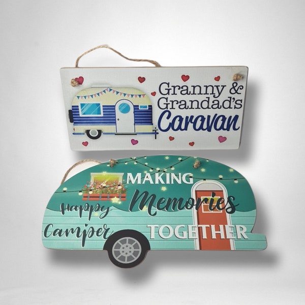 Caravan Signs - Etsy UK