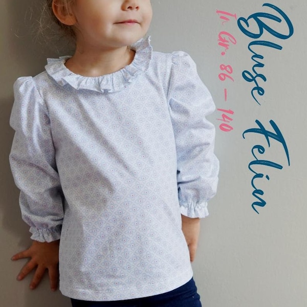 Child Blouse Pattern - Etsy