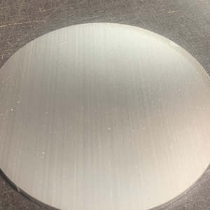 Aluminum Disc. 1/4" Thick, Pick a Diameter! Grade 6061 - Etsy