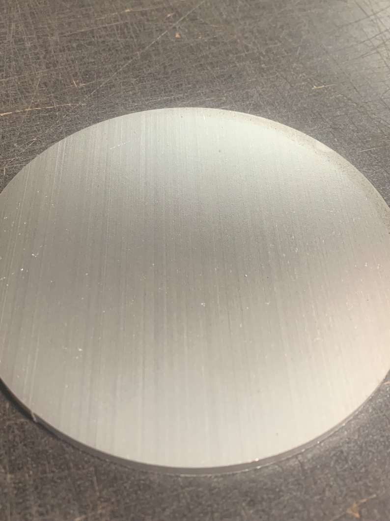 Aluminum Disc. 1/4" Thick, Pick a Diameter! Grade 6061 - Etsy