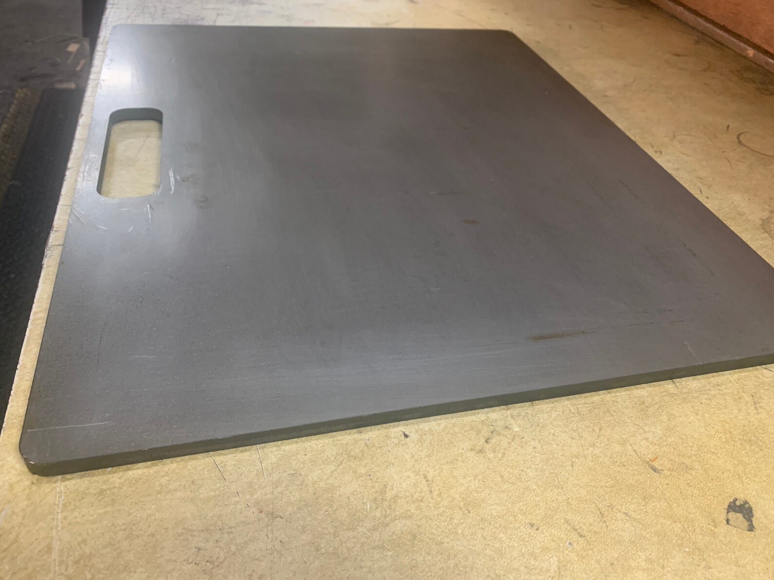 1/4 Steel Pizza Baking Plate 1/4 Thick A36 Seasoned Steel | Etsy