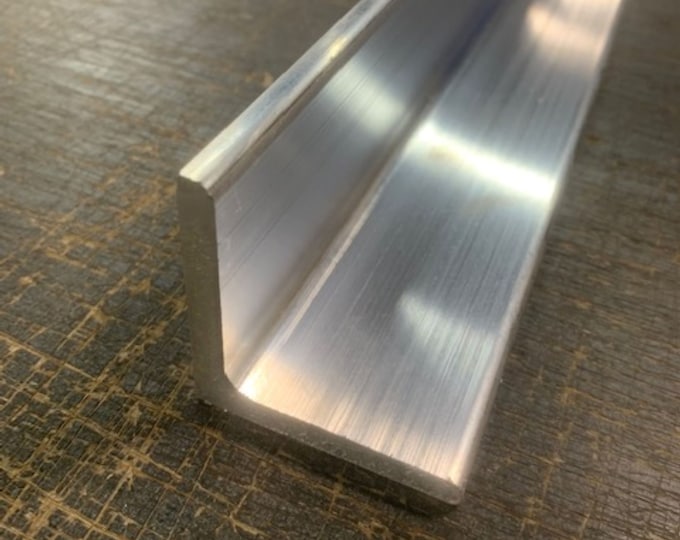 2" X 2" X 1/4" Thickness (0.250") 6061 Aluminum Angle, Pick Your Length ...