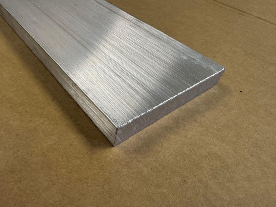 1/2" X 4" Aluminum Flat Bar, 6061 Aluminum, Pick Your Length - Etsy