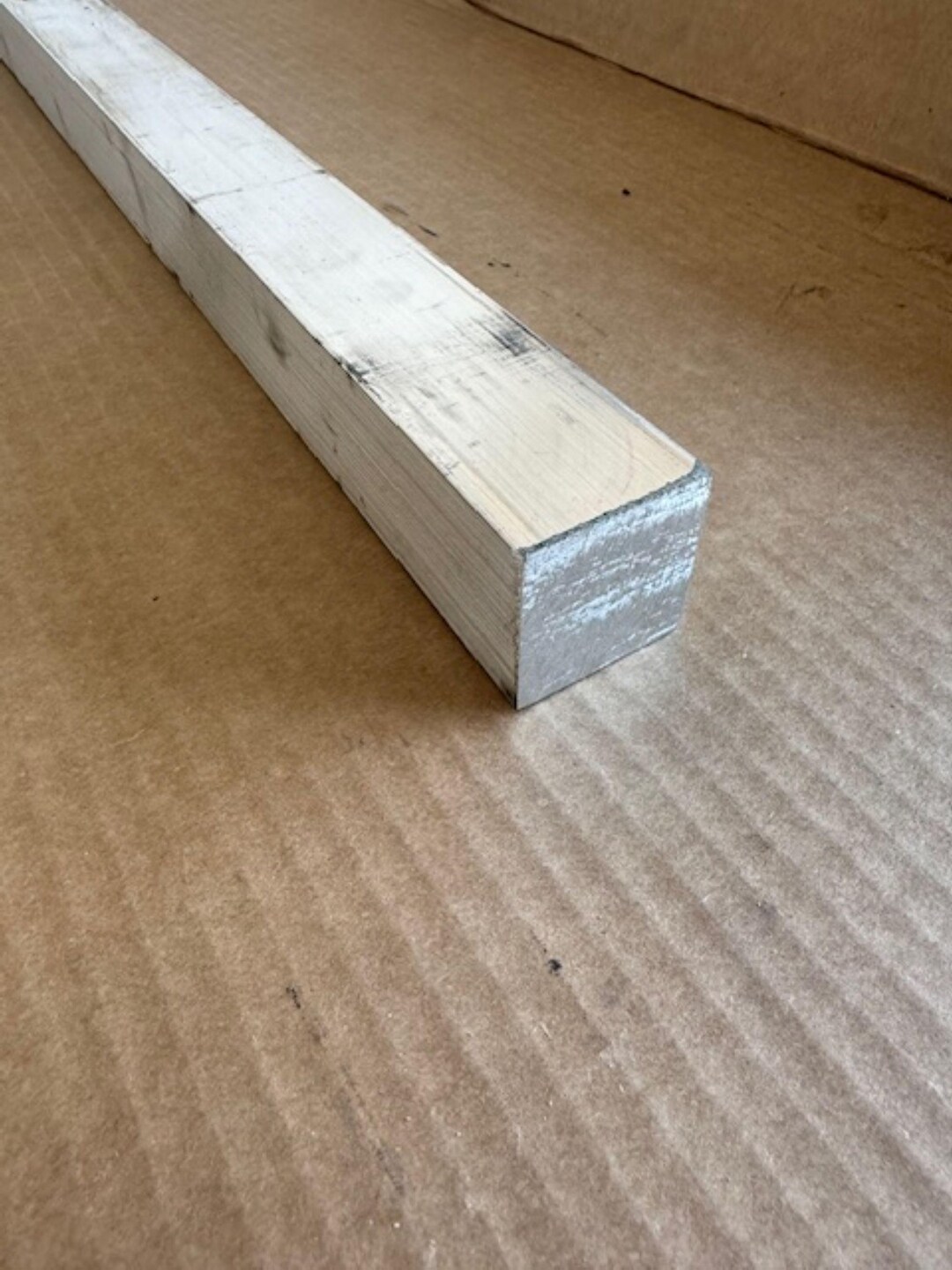 1.5" X 1.5" Solid Aluminum Square Bar, 6061 Aluminum, Pick Your Length ...