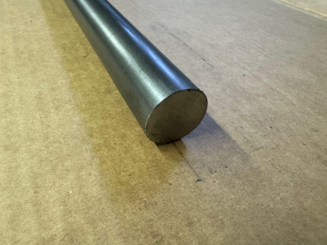 2" Steel Rod, Round, Solid Rod, 1018 Cold Rolled Steel, Pick Your ...