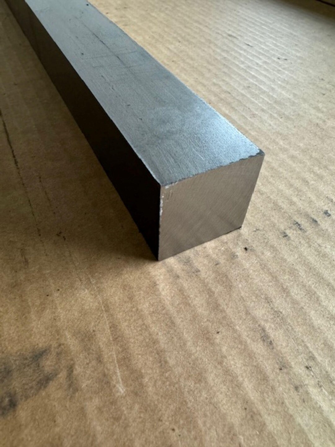 2" Steel Bar, 2" X 2" Solid Square Bar, 1018 Cold Rolled Steel, Pick ...