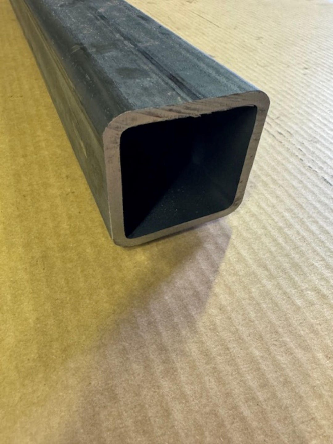 1/4" X 3" X 3" Steel Square Tube, Mild Steel - Etsy