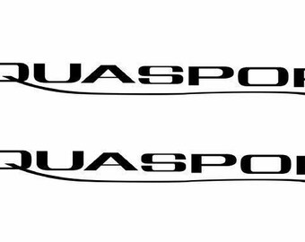 Aquasport Decals - Etsy