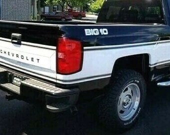 Chevy Big 10 Decals - Etsy