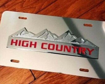 Chevy License Plate - Etsy