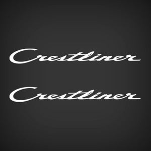Crestliner Boat Marine Decals set of 2 OEM New Oracle - Etsy