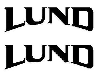Lund Boat Decals - Etsy