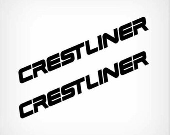 Crestliner Boat Decals - Etsy