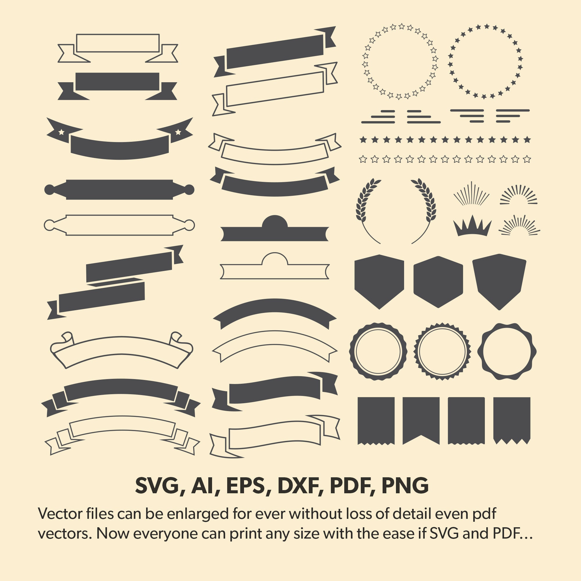 Vintage Ribbon Vector