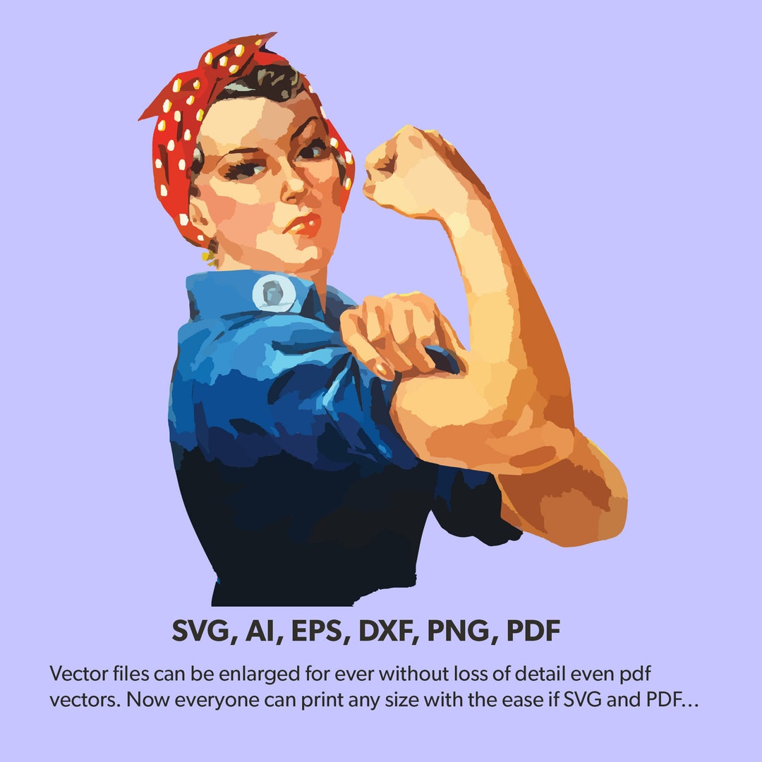 Strong Woman Symbol, Women Icon, SVG, Pdf, Ai, Eps, Png Downloadable - Etsy