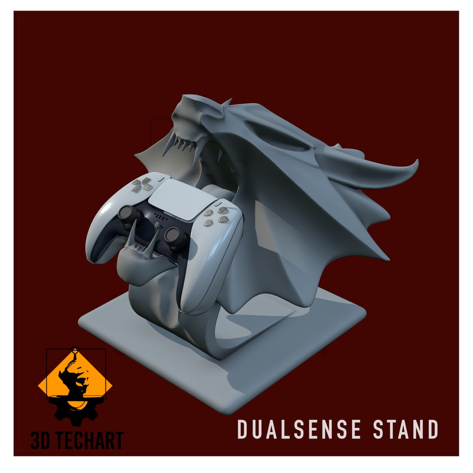 3D Printable Dualsense Stand, Witcher , STL File - Etsy