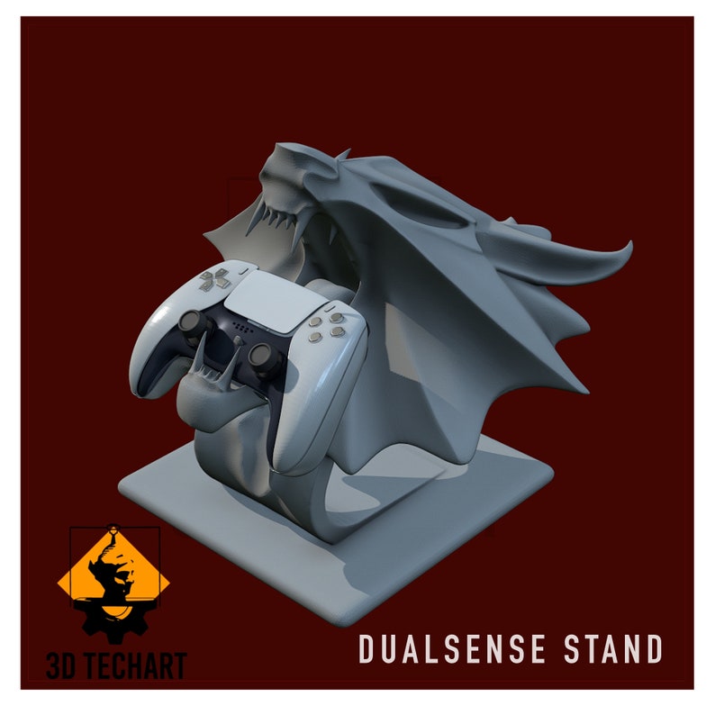 3D Printable Dualsense Stand, Witcher , STL File - Etsy