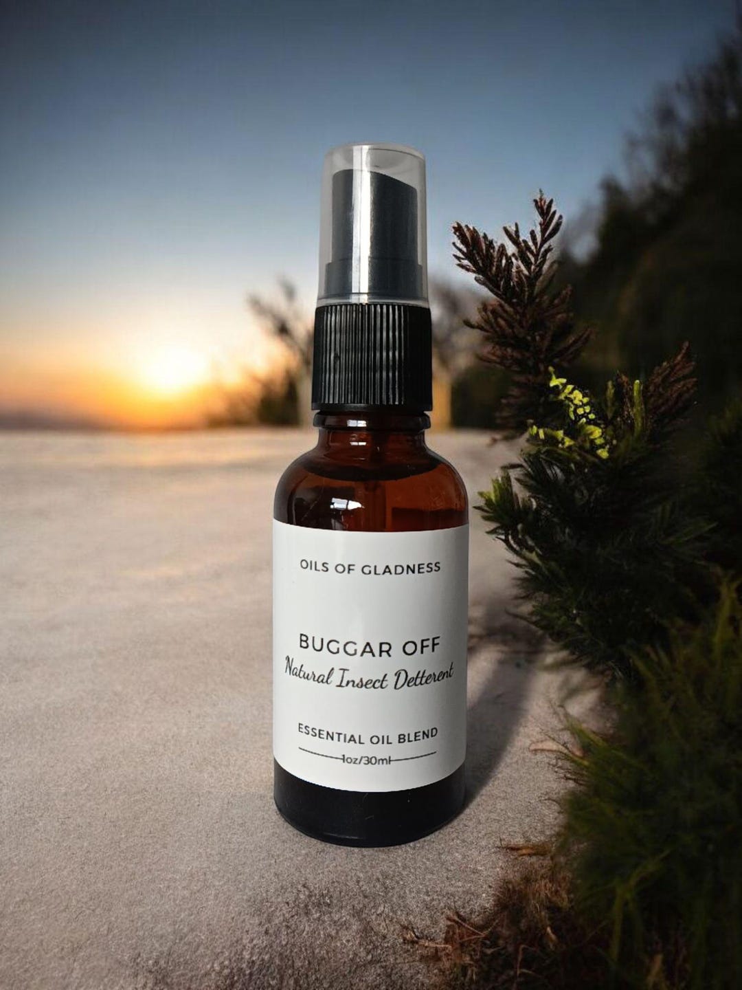 BUGGAR OFF Natural Insect Deterrent| Travel Size| 30ml Spray Blend of ...