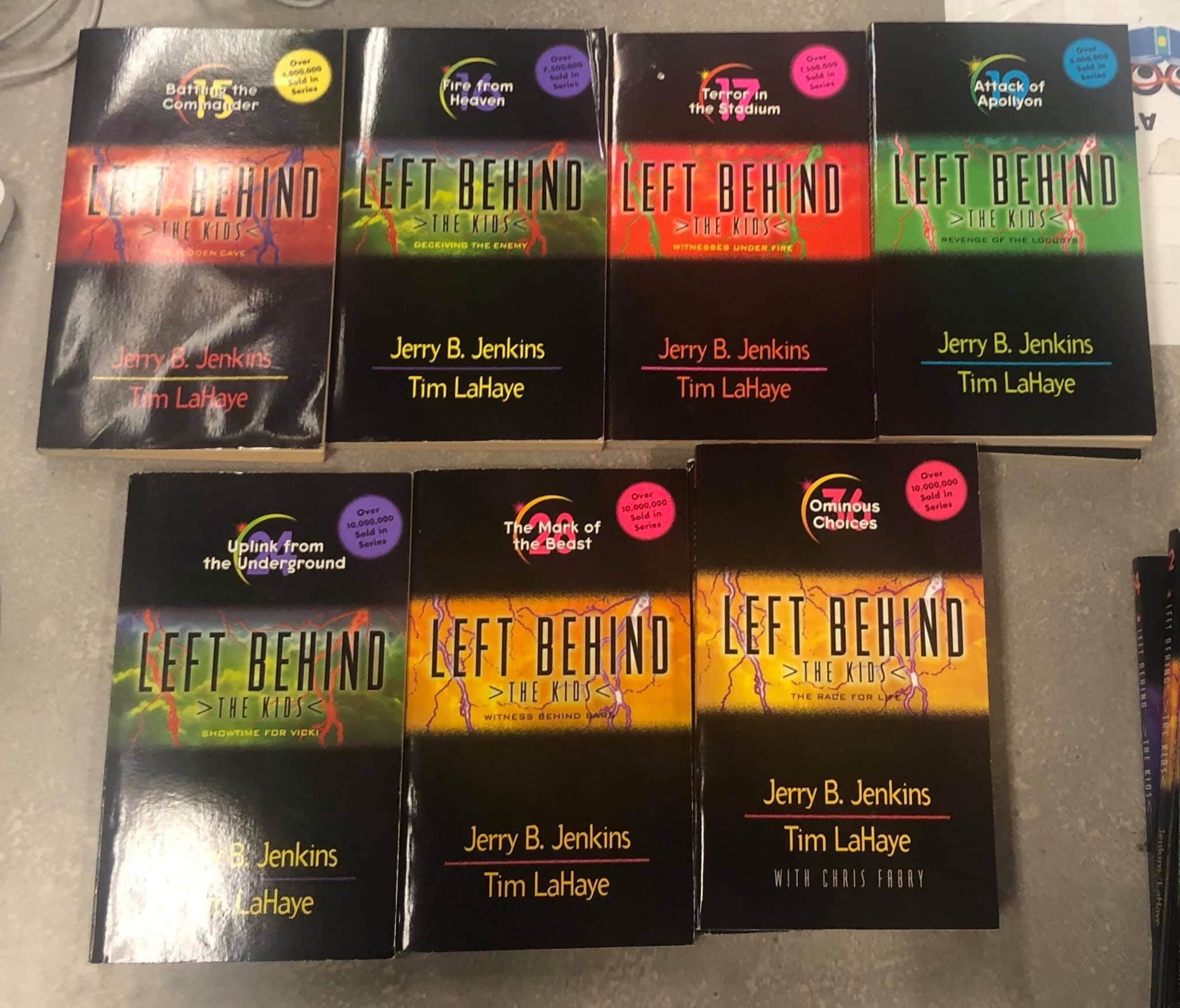 CHOOSE ONE: Left Behind the Kids Book Series by Tim Lahaye & Jerry B ...