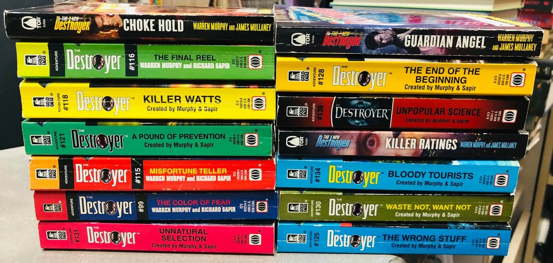 Destroyer & New Destroyer Books | CHOOSE YOUR TITLE | Author W Murphy ...