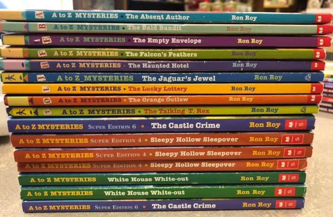 A to Z Mysteries - CHOOSE YOUR TITLE - by Ron Roy. Paperbacks. - Etsy