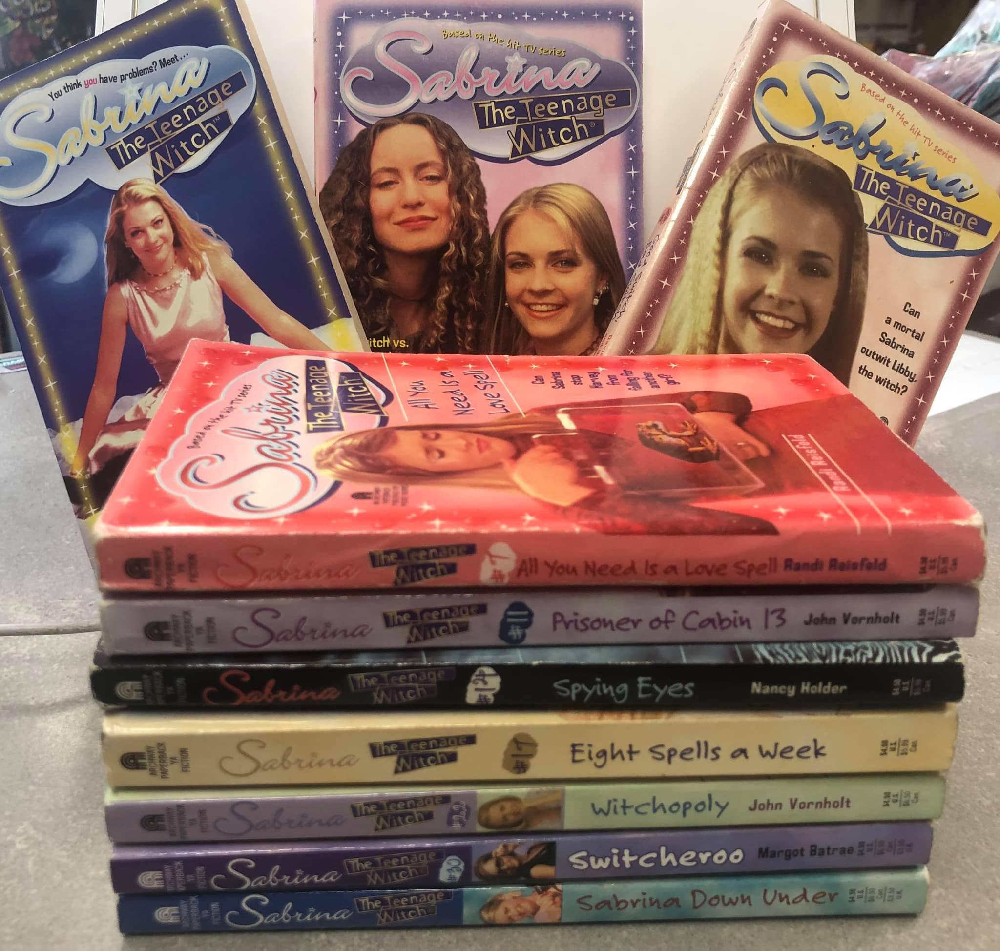 CHOOSE ONE: Sabrina the Teenage Witch Book Series With Melissa Joan ...