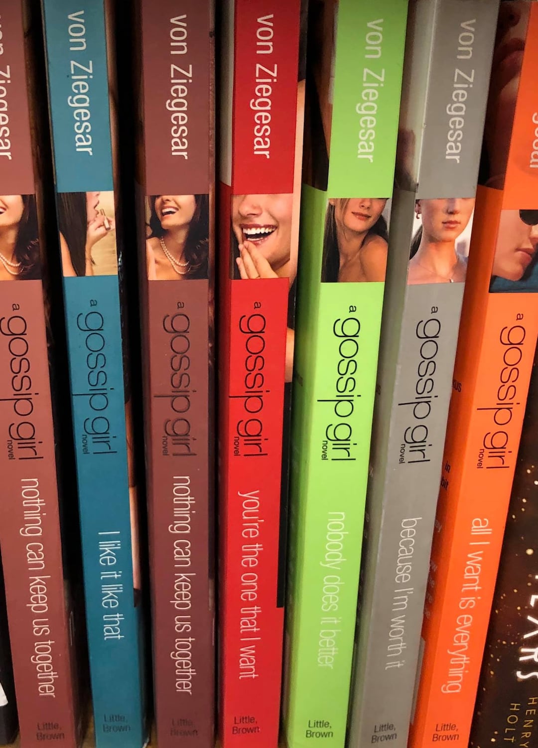 Gossip Girl - CHOOSE YOUR TITLE - by Cecily Von Ziegesar - Lg ...
