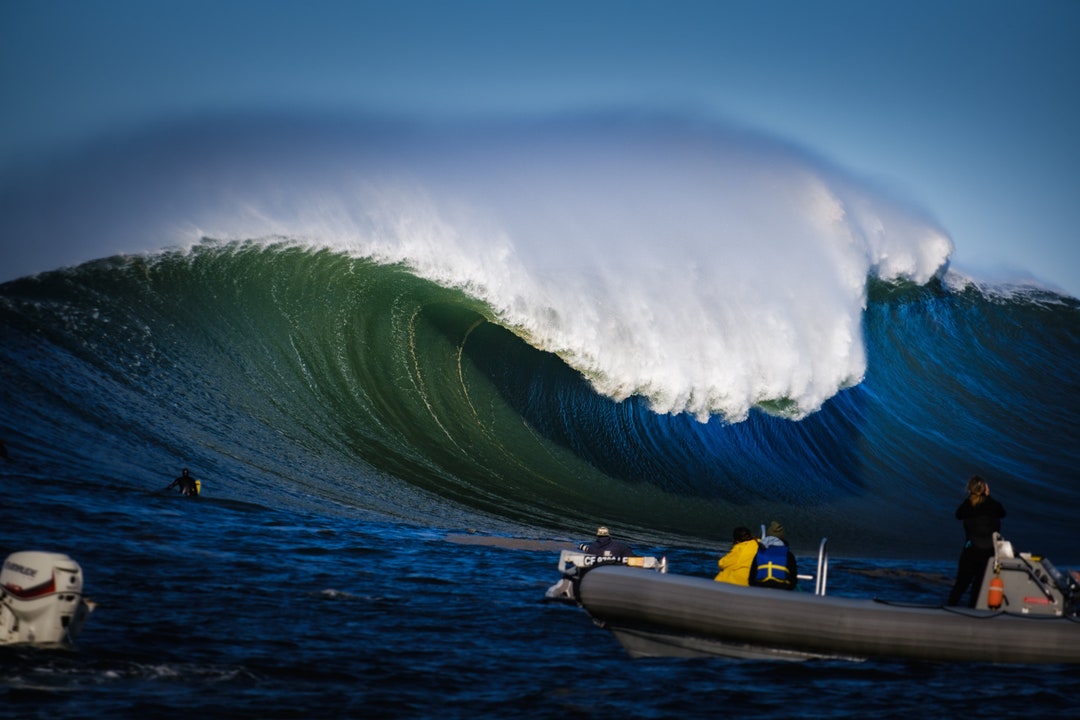 Big Empty Mavericks Wave Fine Art Digital Print - Etsy