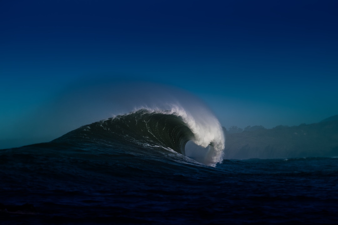 Large Empty Wave Water Photography Fine Art Digital Print - Etsy