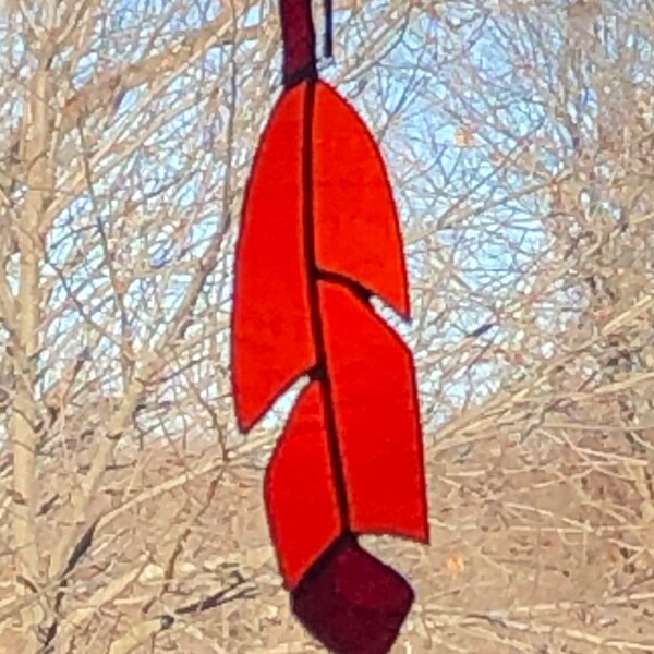 Stained Glass Feathers - Etsy