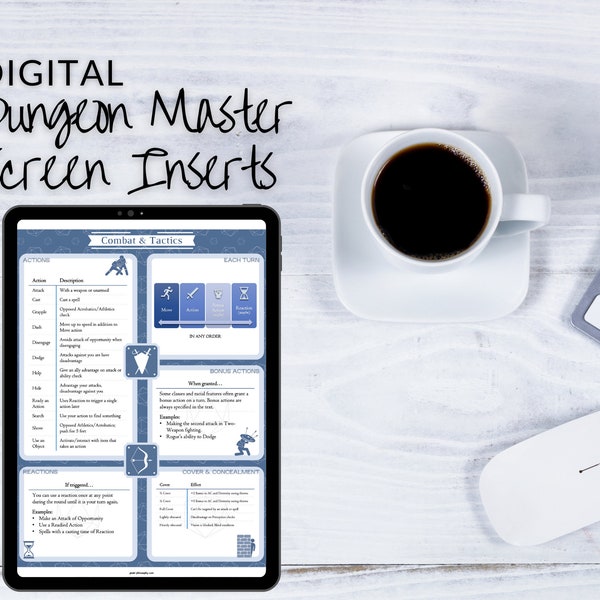 Dungeon Master Screen - Etsy
