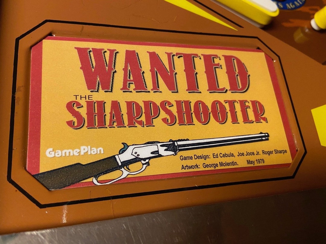Sharpshooter Apron Cards Game Plan - Etsy