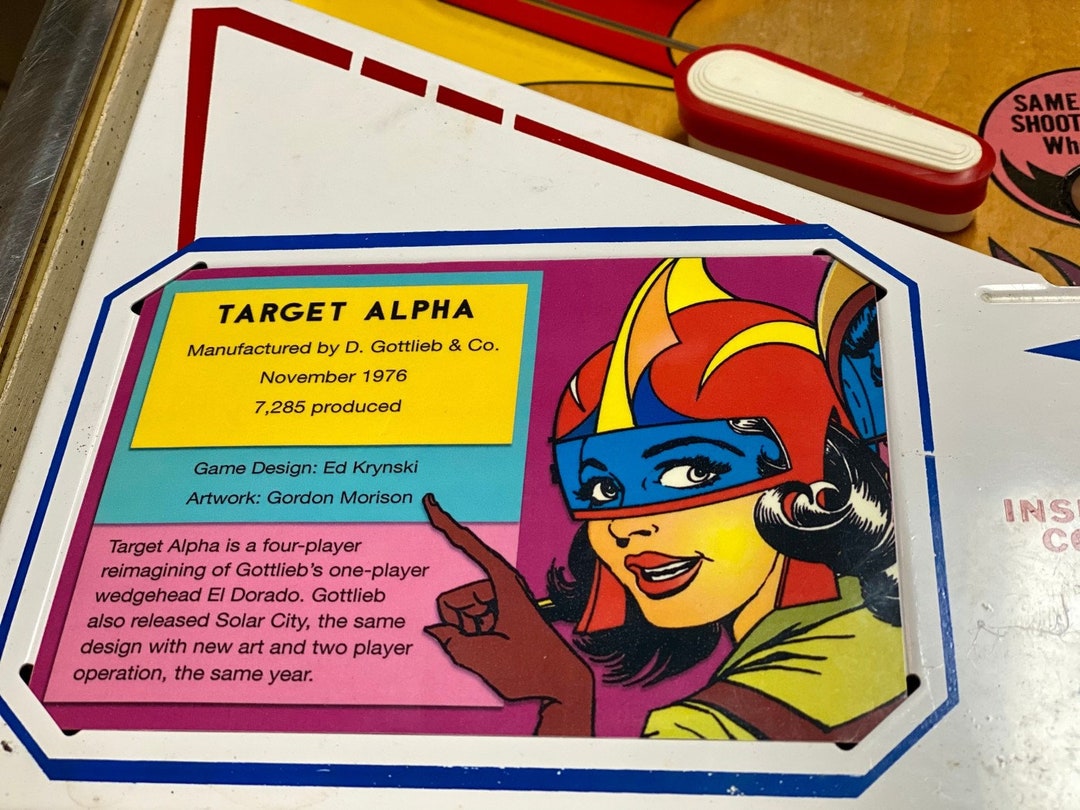 Target Alpha Apron Cards Gottlieb - Etsy