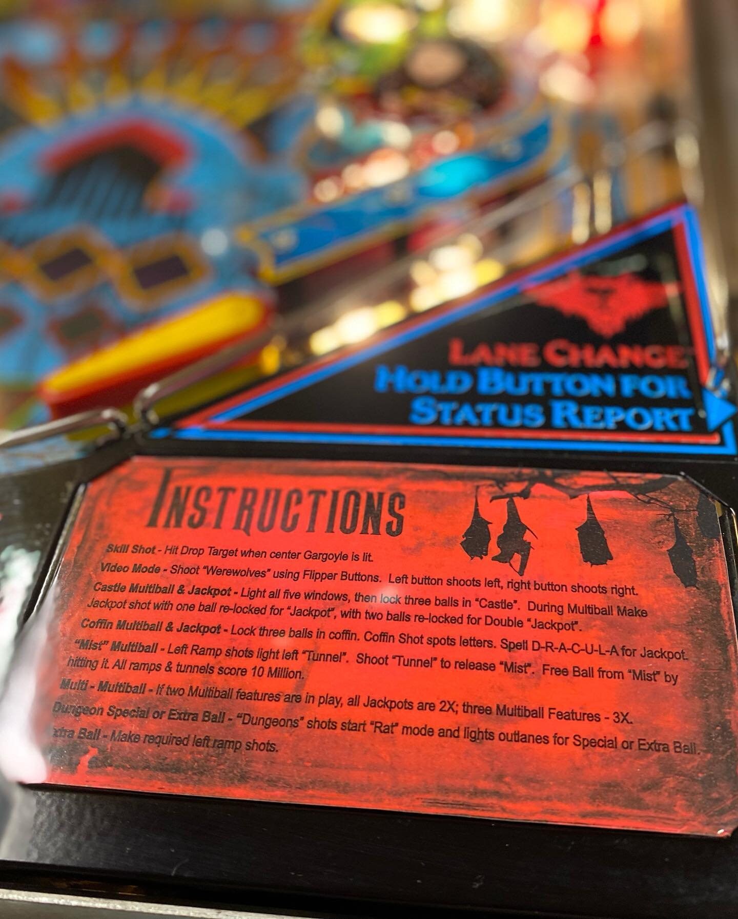 Bram Stoker's Dracula Pinball Apron Cards Set - Etsy