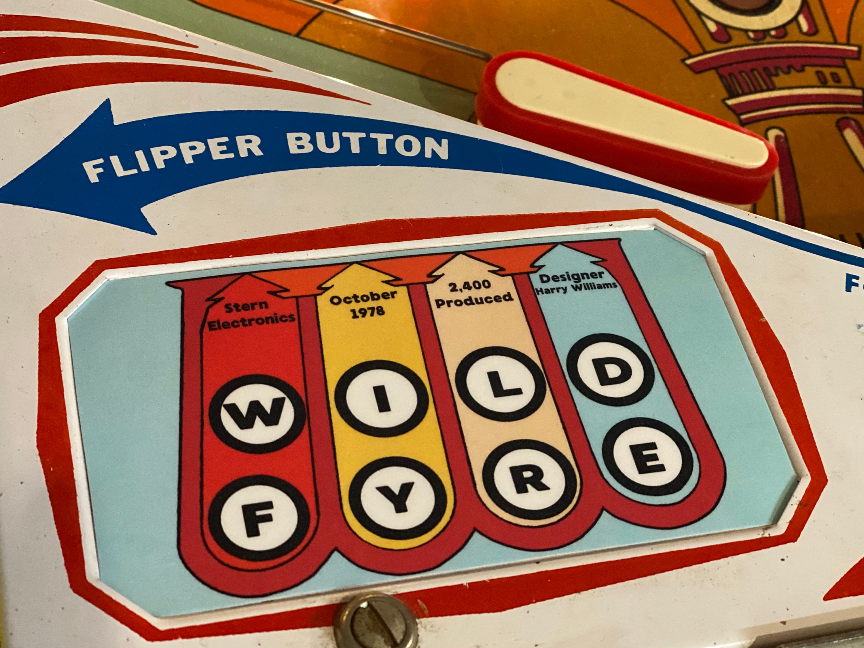 Wild Fyre Stern Pinball Apron Cards Set - Etsy