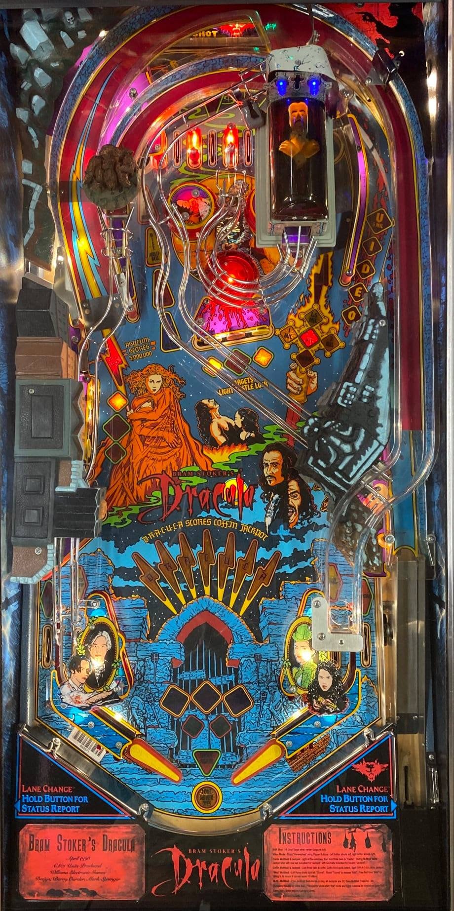 Bram Stoker's Dracula Pinball Apron Cards Set - Etsy