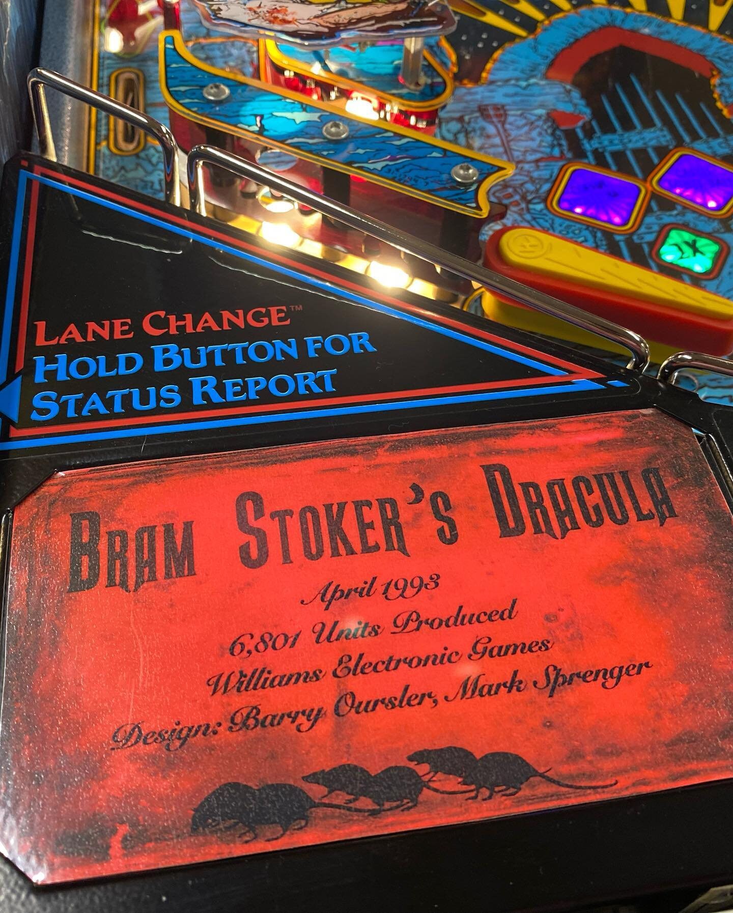 Bram Stoker's Dracula Pinball Apron Cards Set - Etsy