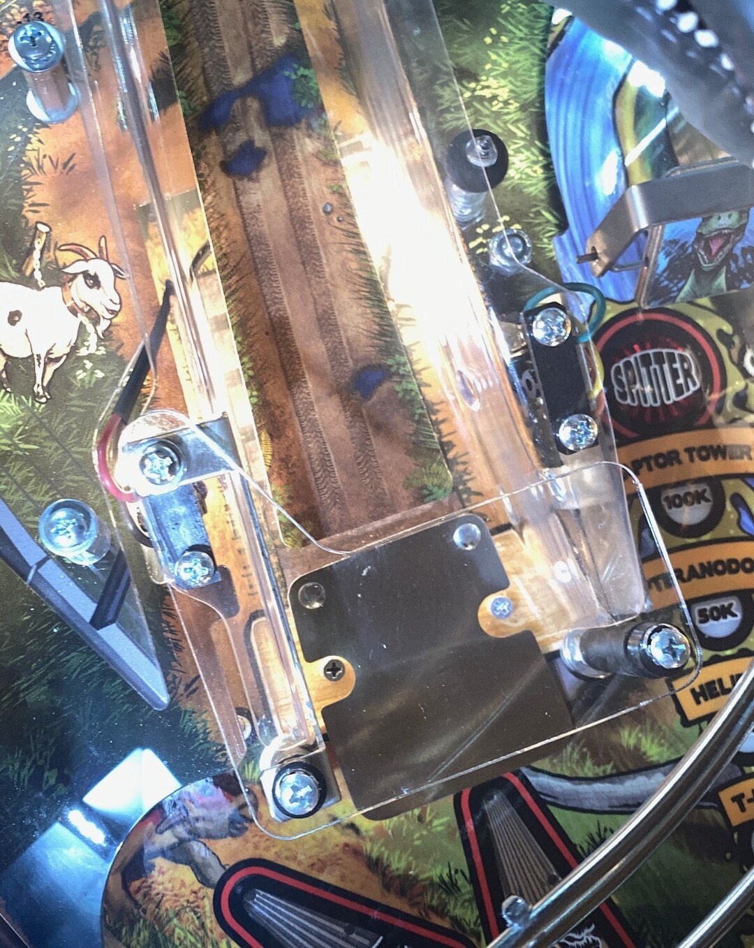 Jurassic Park Stern T-rex Ramp Ball Shield - Etsy