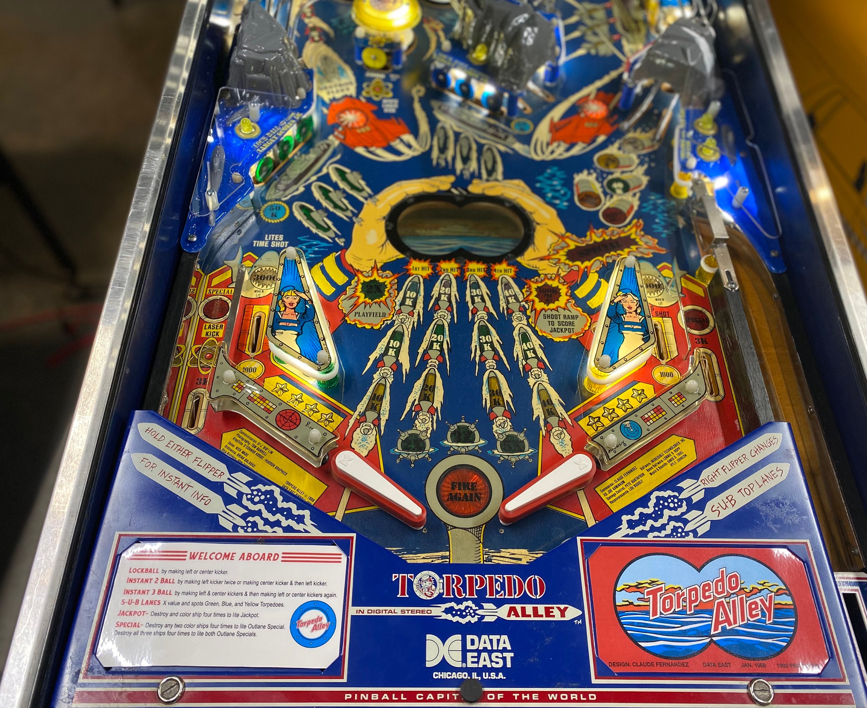 Williams Pinball Apron Logo