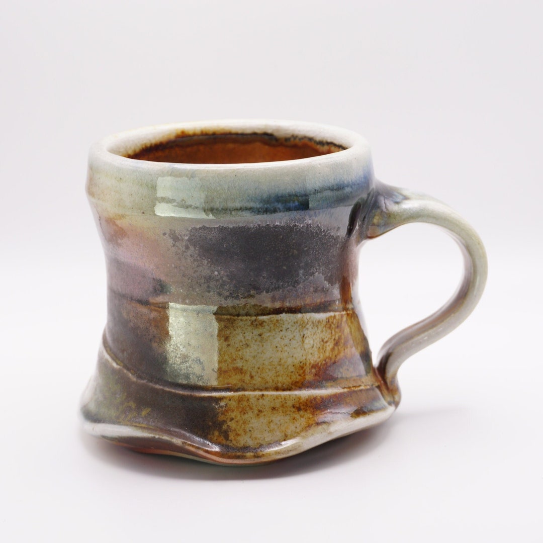 521 Soda/salt Fired Mug - Etsy