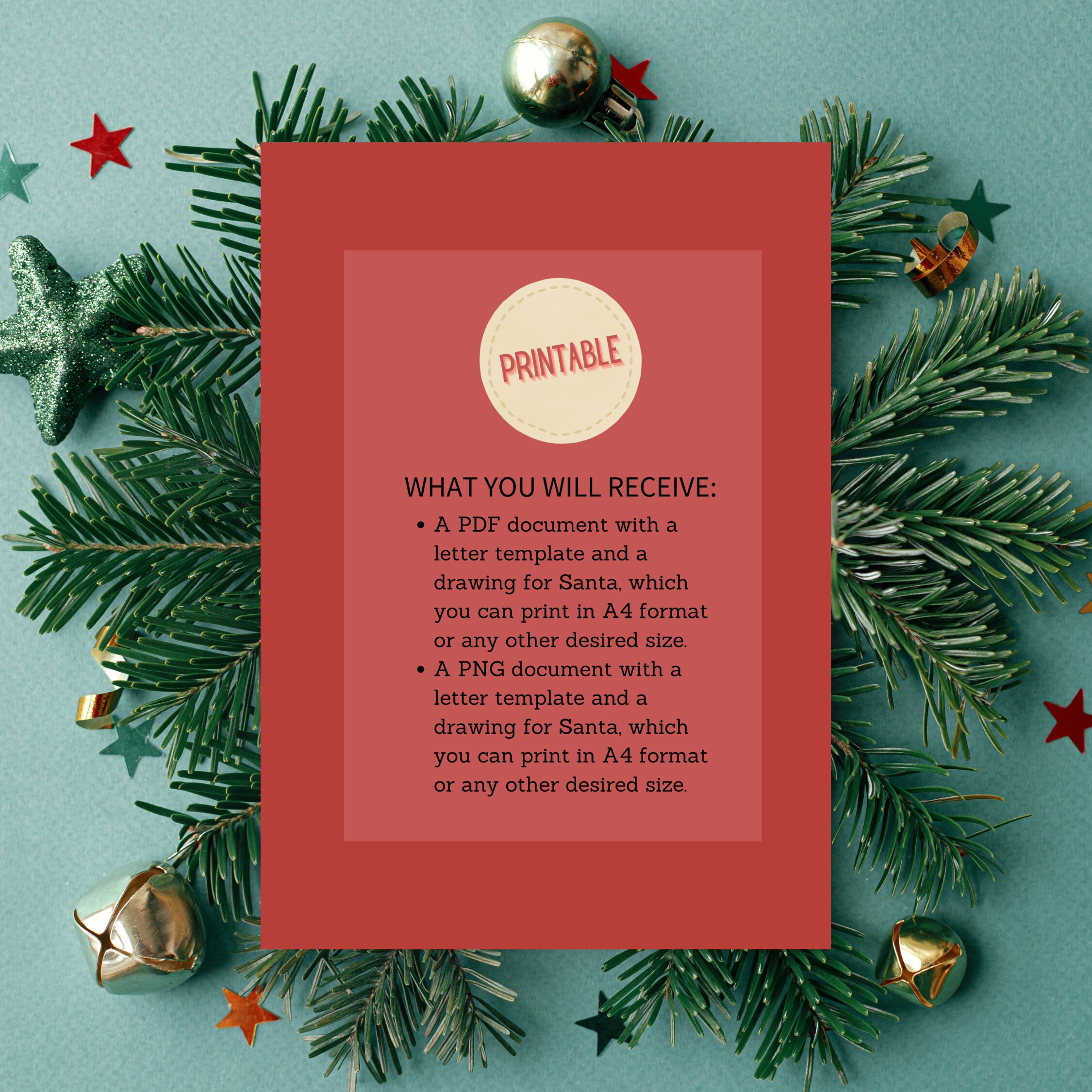 Carta a Santa, Carta de Santa, Carta a Santa, Carta de niños a Santa ...