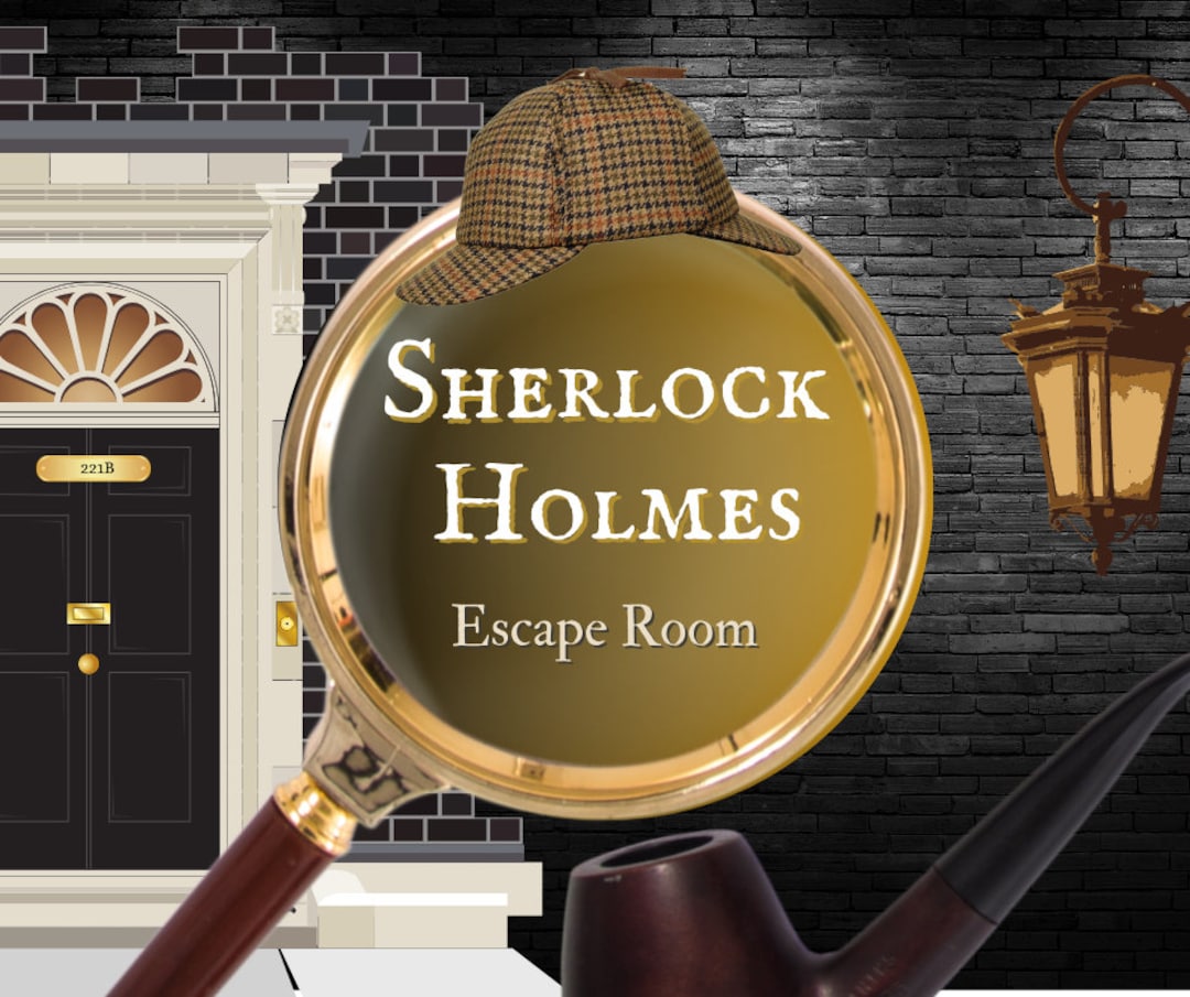 Sherlock Holmes Game Enigma Escape Room Treasure Hunt Game - Etsy UK