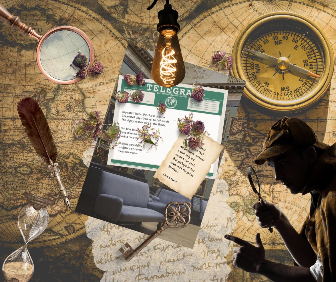 Sherlock Holmes Game Enigma Escape Room, Treasure Hunt Game, Escape ...