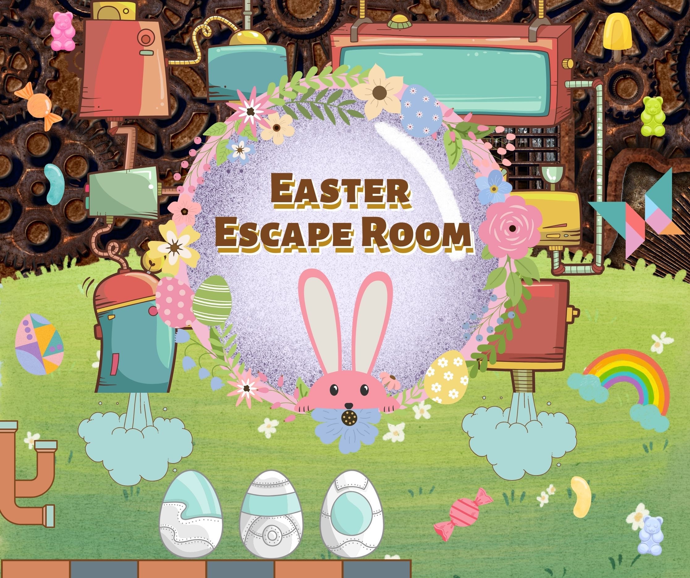 Easter Escape Room Easter Scavenger Hunt Escape Room - Etsy