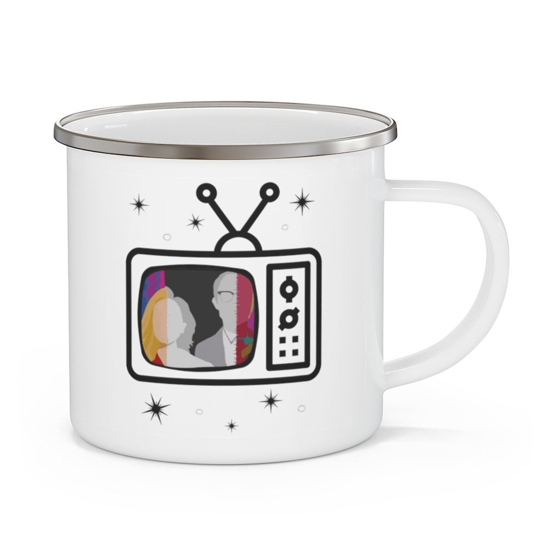 Marvel Wandavision Scarlet Witch & Vision Retro 50s Campfire Mug ...