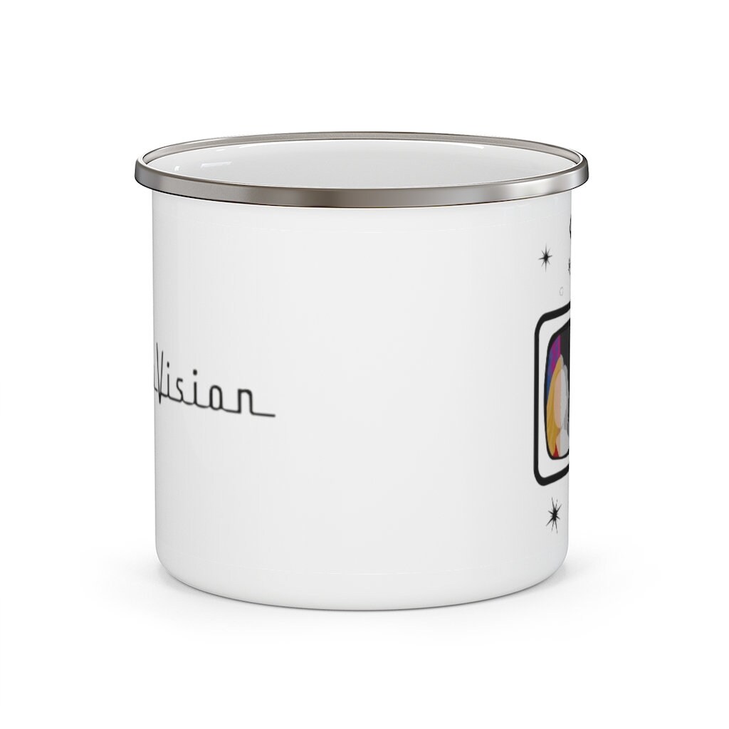 Marvel Wandavision Scarlet Witch & Vision Retro 50s Campfire Mug ...