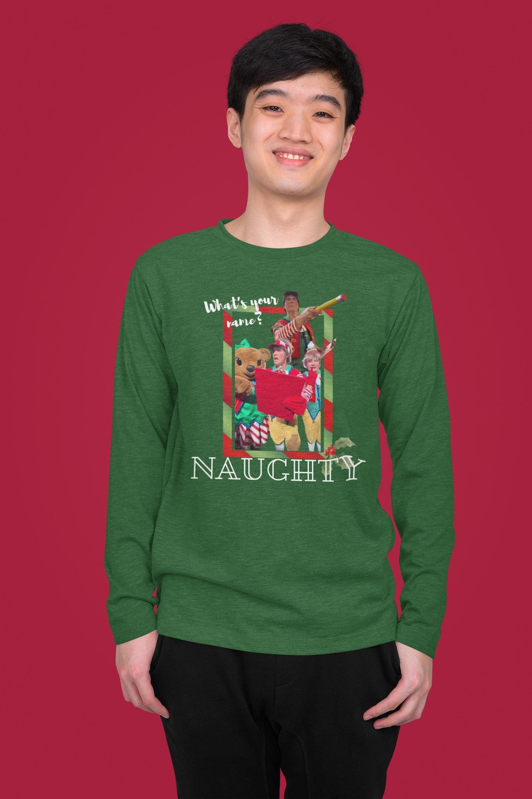 Tally the Elf / Unisex Long Sleeve Tee - Tictok Trend - Disney ...