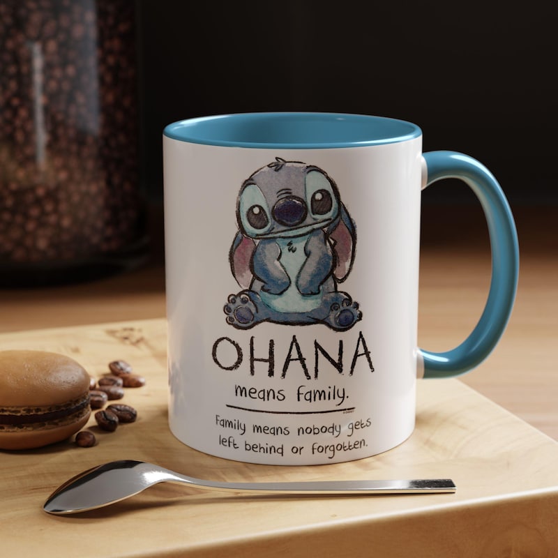 Lilo Stitch Ohana Mugs - Etsy